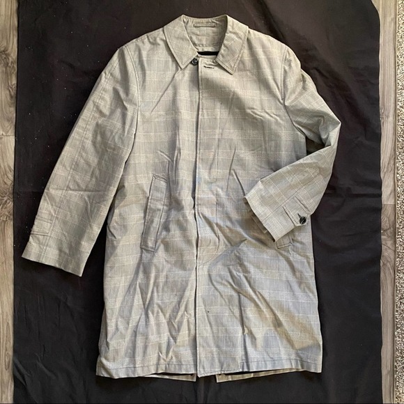 Brigadier | Jackets & Coats | True Vtg Brigadier By Curlee Gray Plaid ...